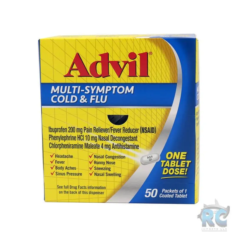 ADVIL COLD & FLU (MULTI-SYMPTOM) – RC Imports