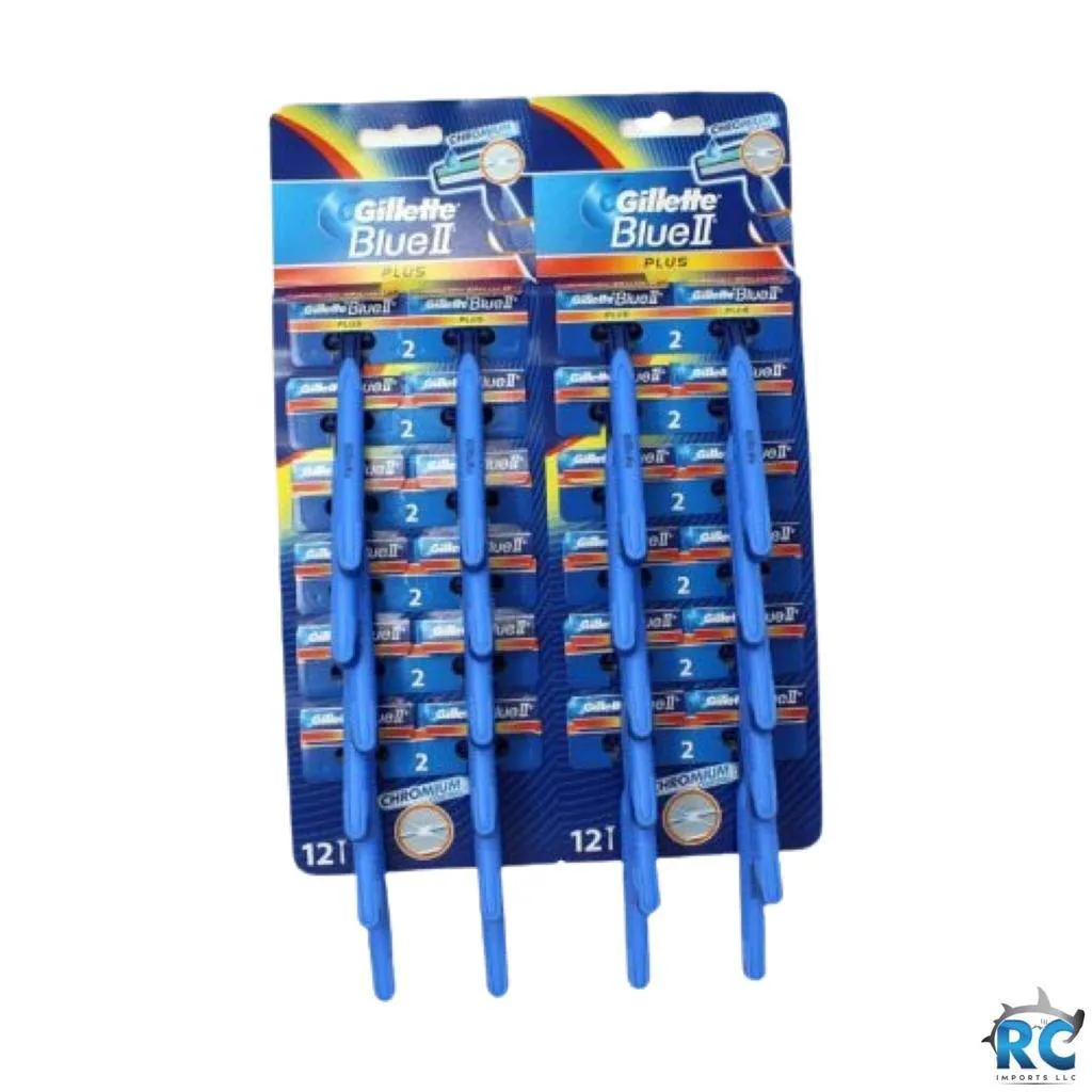 NAVAJAS GILLETTE BLUE II PLUS 2/24 – RC Imports