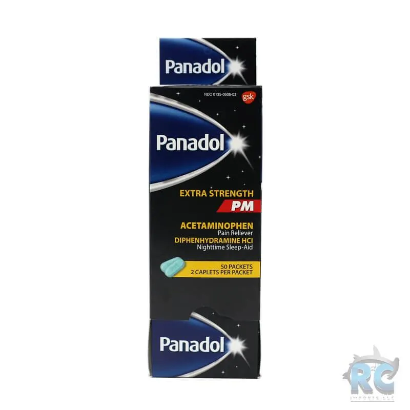 PANADOL PM (CAPLETS) 50×2’s – RC Imports