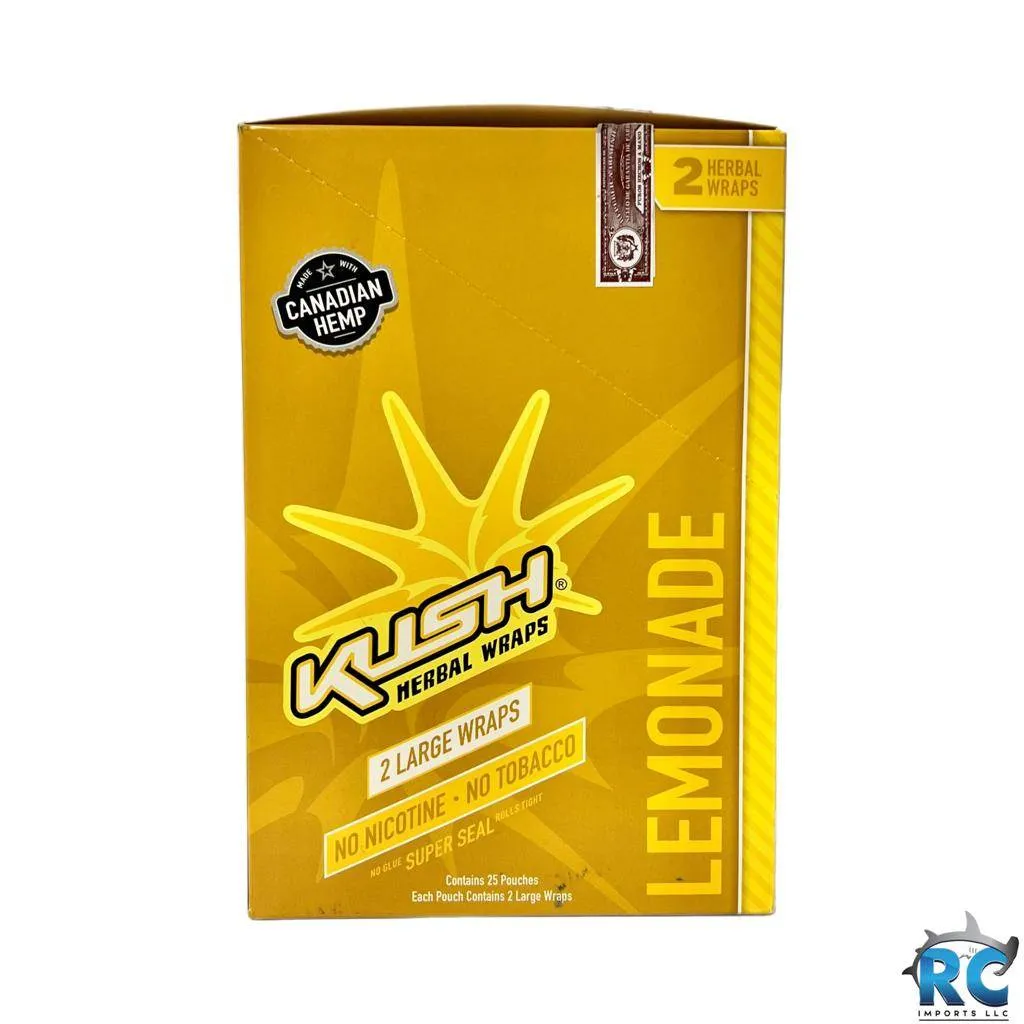 HEMP KUSH HERBAL WRAPS LEMONADE – RC Imports