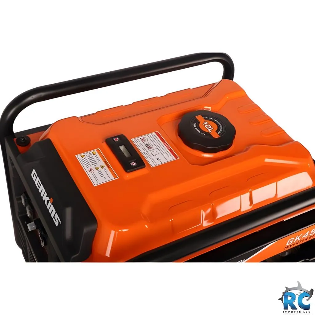 GENKINS INVERTER GENERATOR OPEN FRAME GK4500 – RC Imports