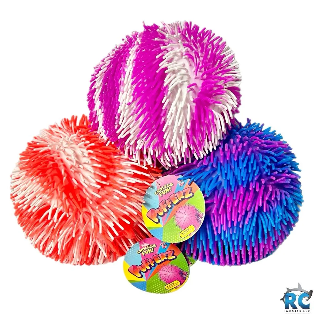 TOYS #89173 TWO TONE PUFFER BALL W/LIGHT – RC Imports