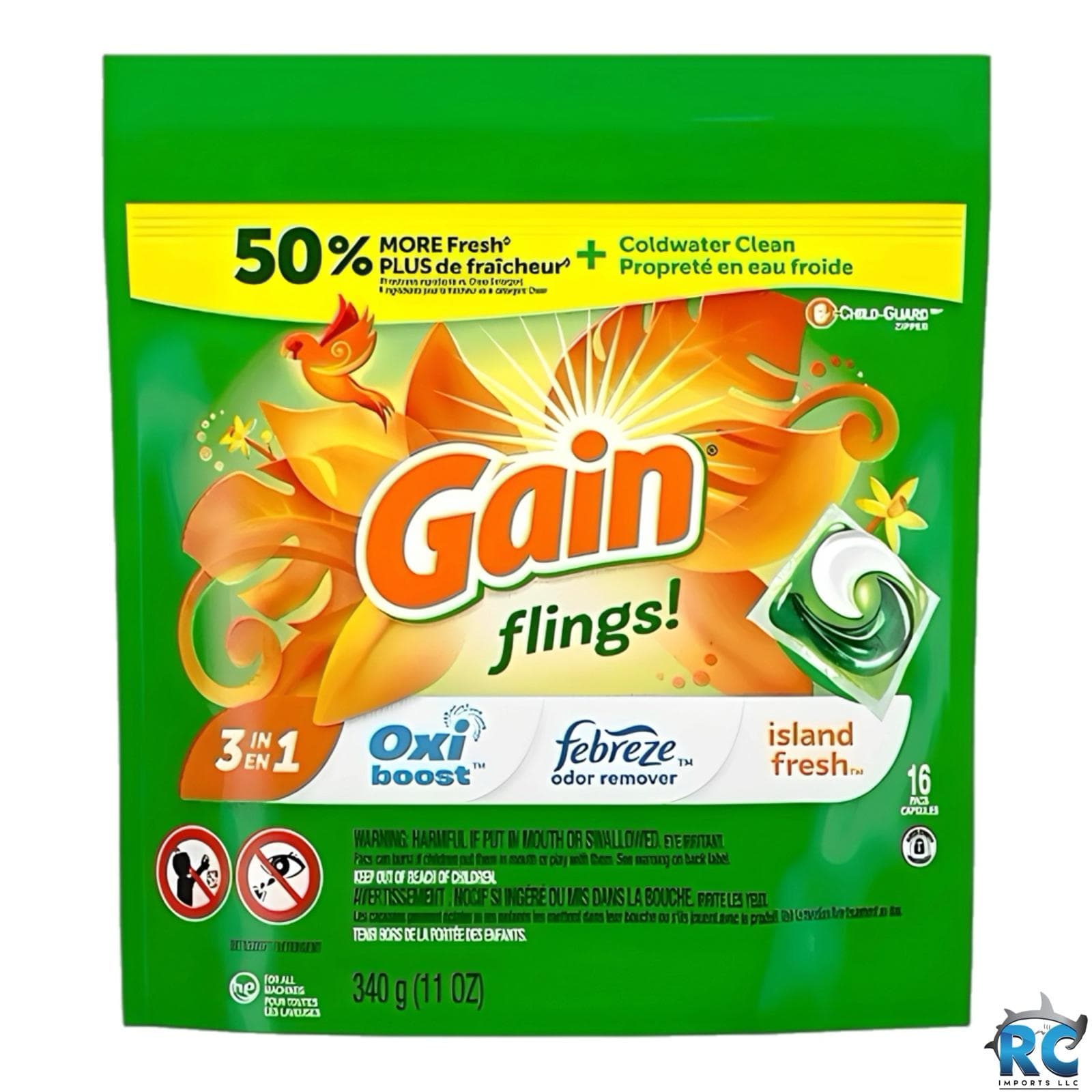 PG GAIN PODS FLINGS ISLAND FRESH – RC Imports