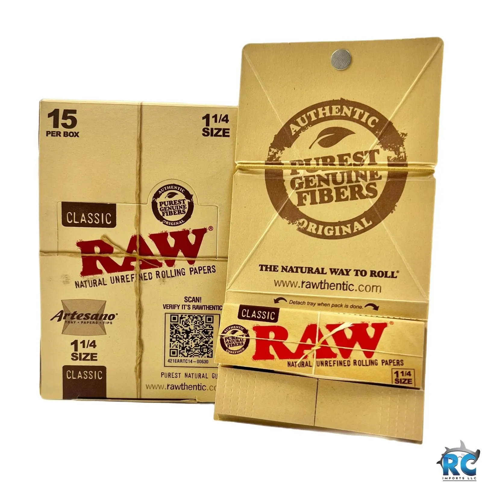 TB RAW ARTESANO CLASSIC PAPER 1¼ – RC Imports
