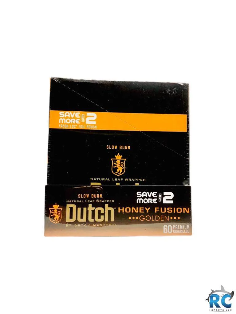 DUTCH NATURAL WRAPPER – HONEY FUSION GOLDEN – RC Imports