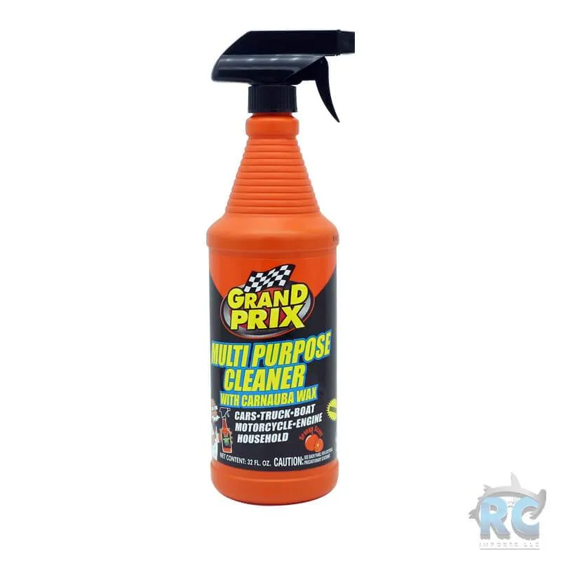 GRAND PRIX MULTIPURPOSE CLEANER WITH CARNAUBA WAX (32oz) – RC Imports