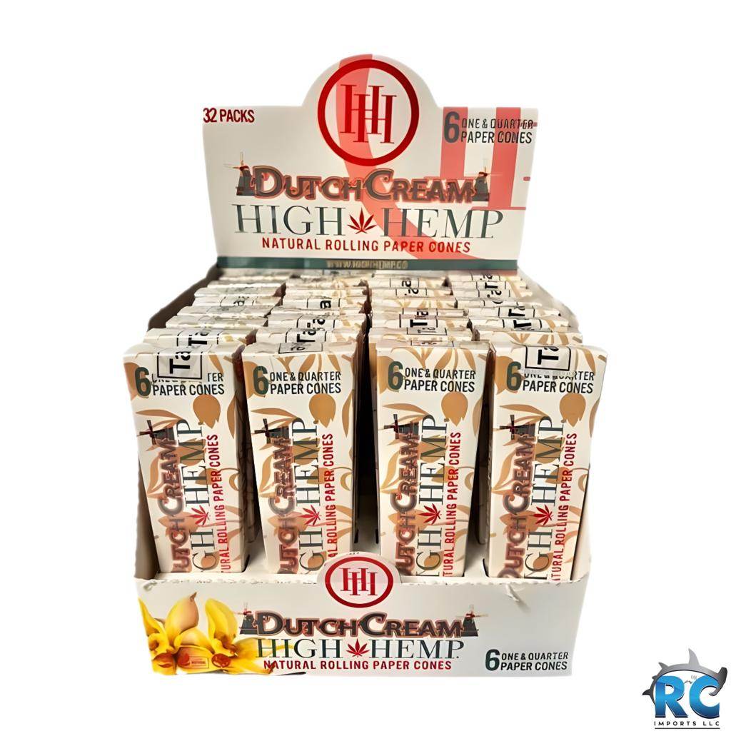CONO HIGH HEMP 1¼ DUTCH CREAM 32/6 – RC Imports