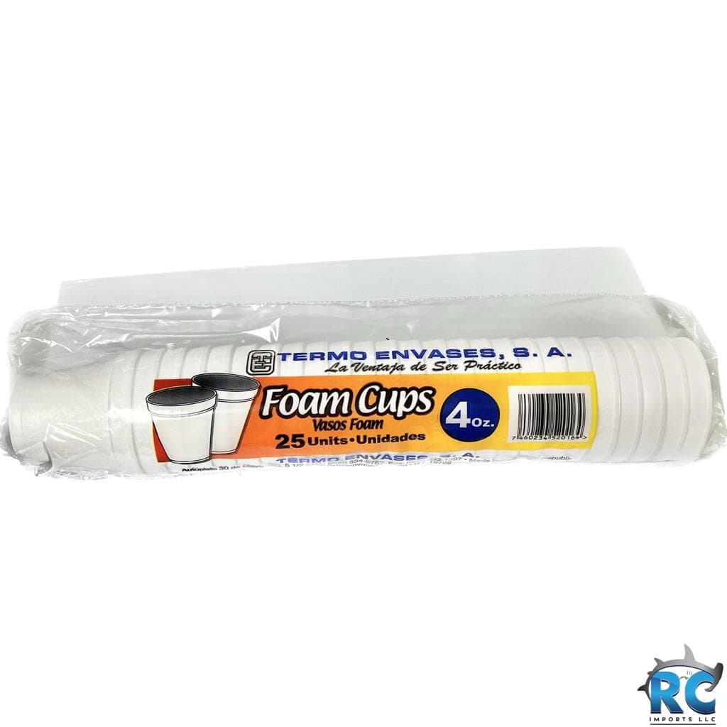 DB VASOS FOAM 4oz – RC Imports