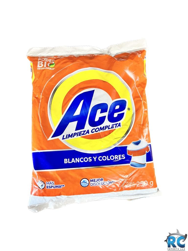 ACE DETERGENTE BAGS 250gr – RC Imports