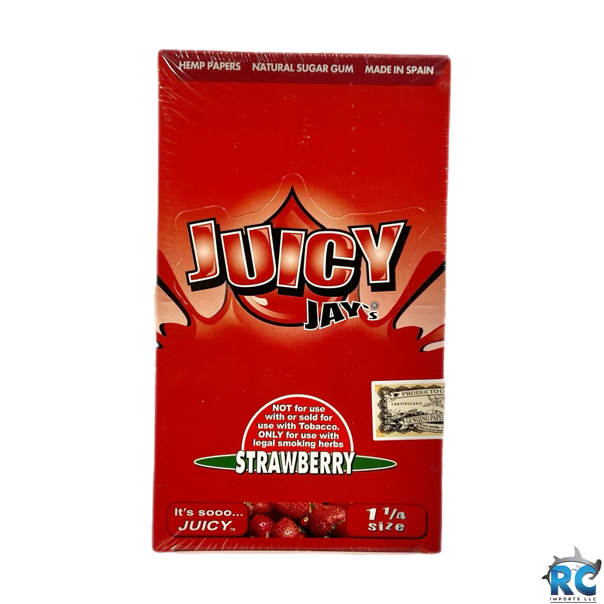 TB JUICY JAY 1¼ STRAWBERRY – RC Imports
